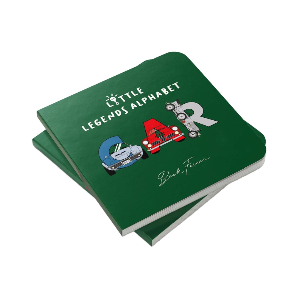 Little Legends Alphabet Board Book - Cars – Design Life Kids