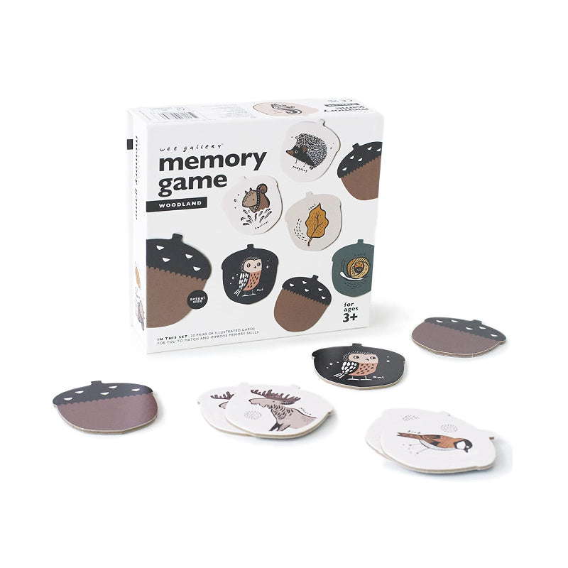 Toddler an Kids Woodland Theme Memory Game at DLK – Design Life Kids