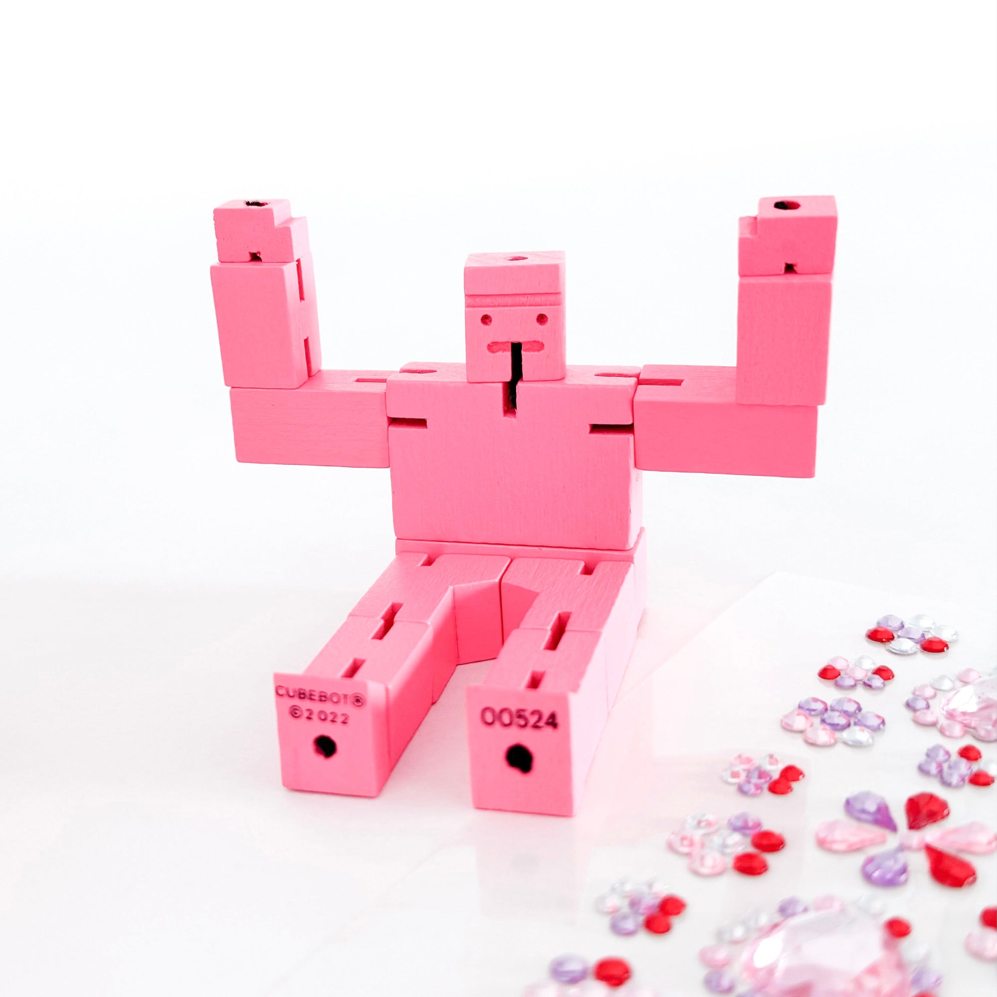 Wooden Cubebot on Design Life Kids and Fidget toys