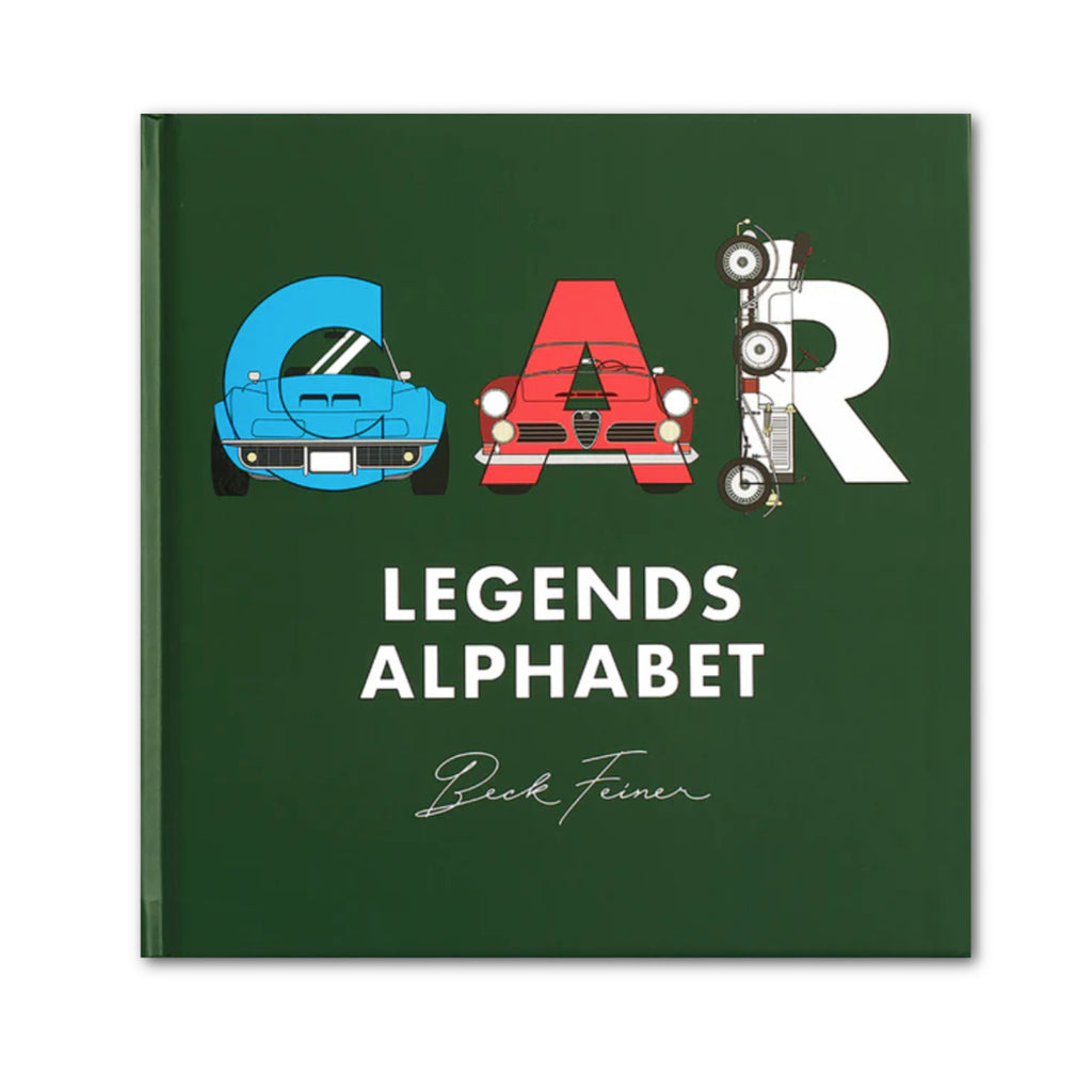 Alphabet Legends Book - Cars – Design Life Kids