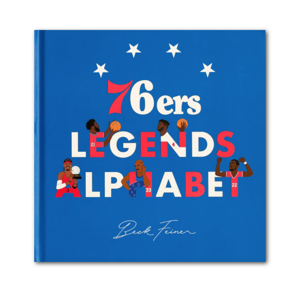 Philadelphia 76ers Basketball Legends Alphabet Book – Design Life Kids