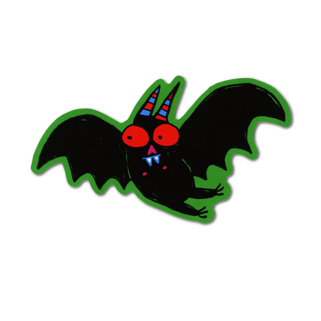 Gentle Thrills Halloween Bat Sticker on DLK – Design Life Kids