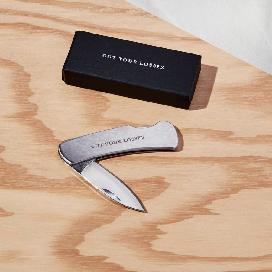 Cut Your Losses Pocket Knife on DLK – Design Life Kids