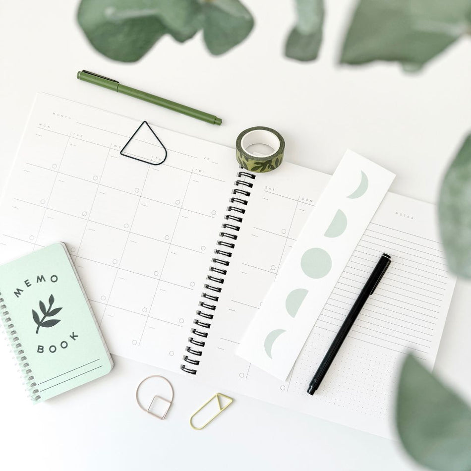 The Shapes Open Planner Set – Design Life Kids