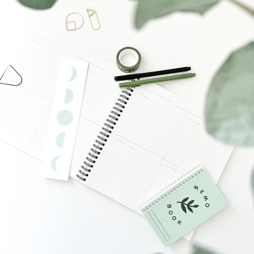 The Shapes Open Planner Set – Design Life Kids
