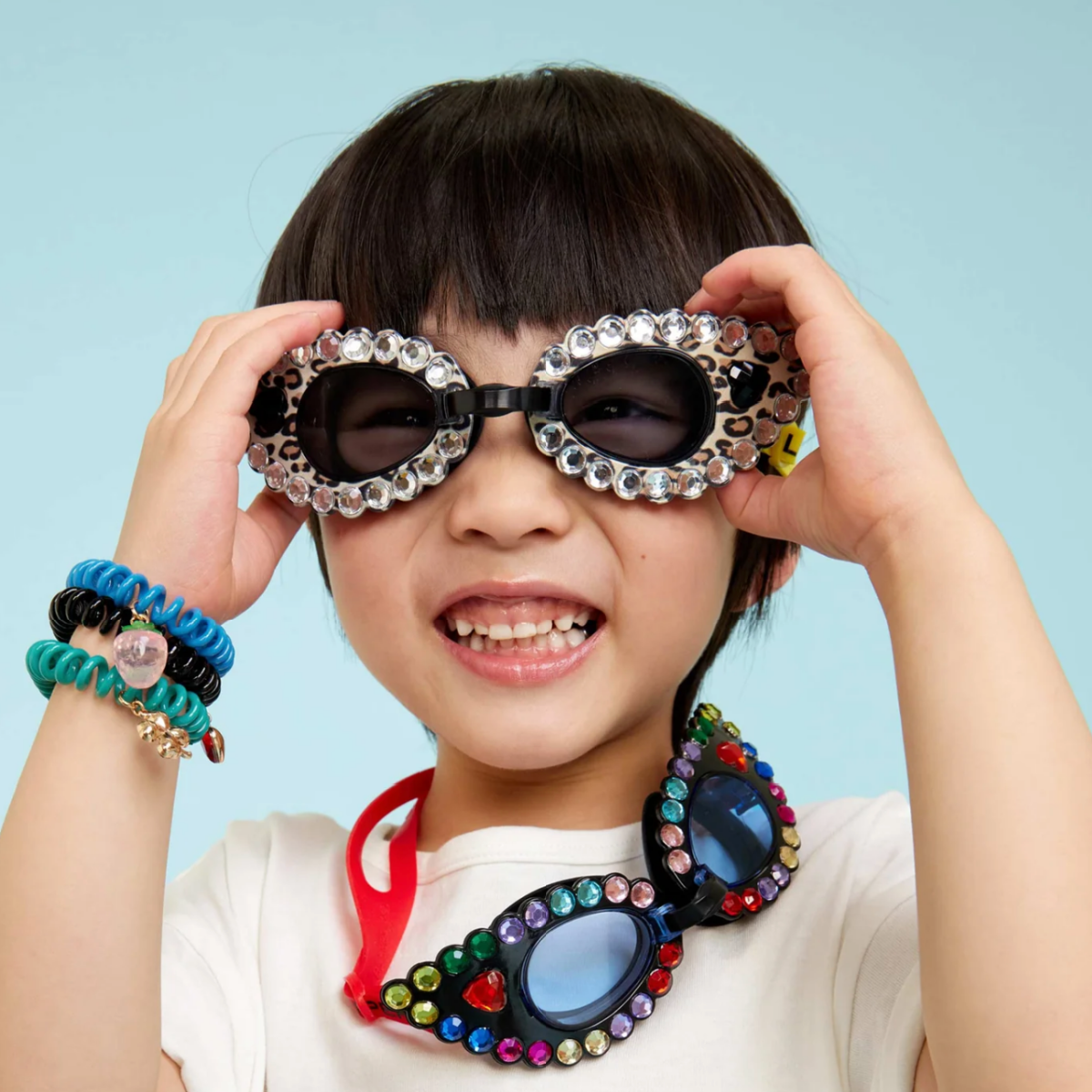Super Smalls Born To Be Wild Swim Goggles – Design Life Kids