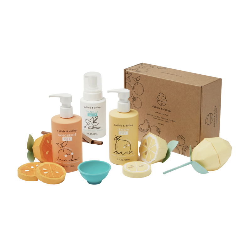 Dabble & Dollop Mixable Bath Products For Kids on DLK – Design Life Kids