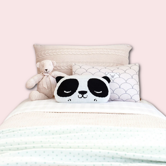 Panda Cushion Pillow by Rian Tricot – Design Life Kids
