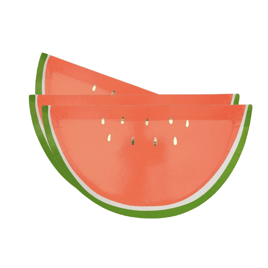 Watermelon Party Plates on Design Life Kids