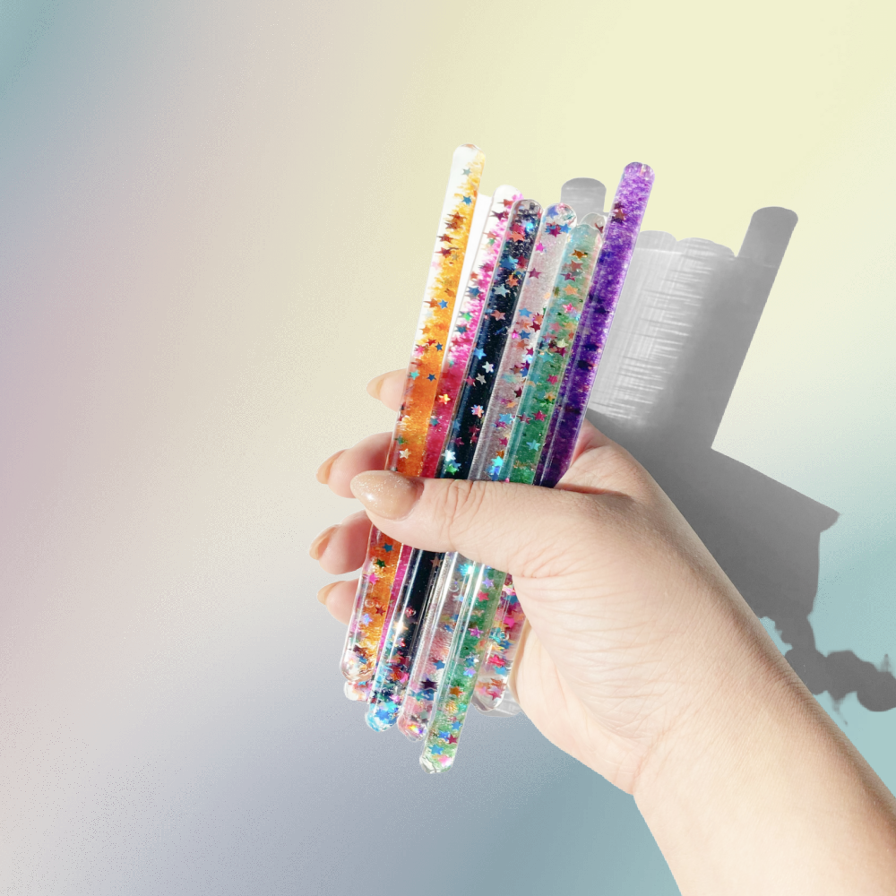 Retro Sparkly Glitter Wands on DLK – Design Life Kids