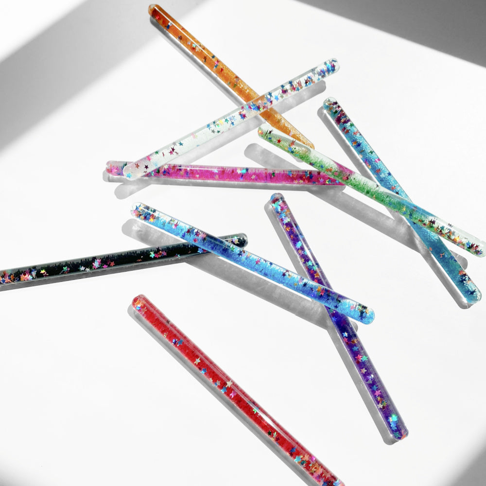 Retro Sparkly Glitter Wands on DLK – Design Life Kids