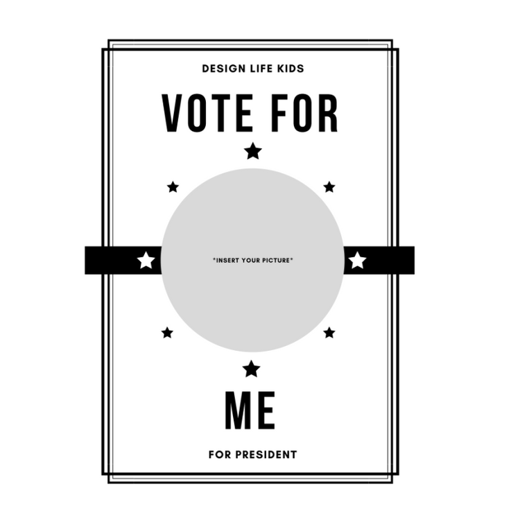 Election Day Printable FREE at Design Life Kids
