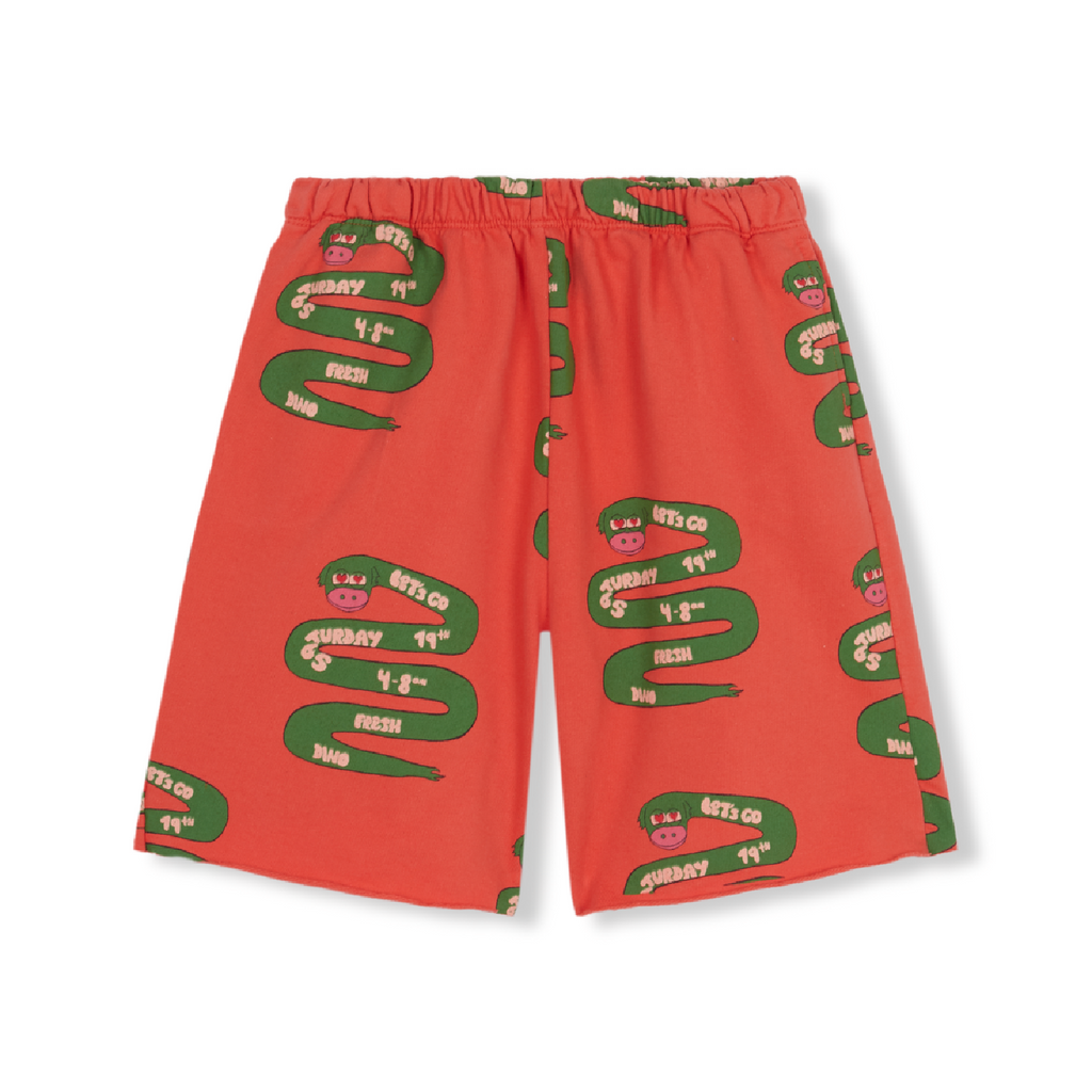 Fresh Dinosaurs Kids Snake Shorts on Design Life Kids