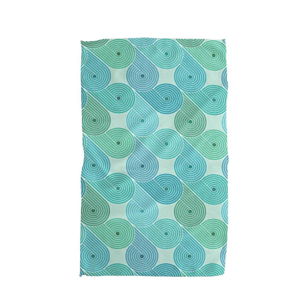 Geometry Blue Kitchen & Hand Towels at DLK – Design Life Kids