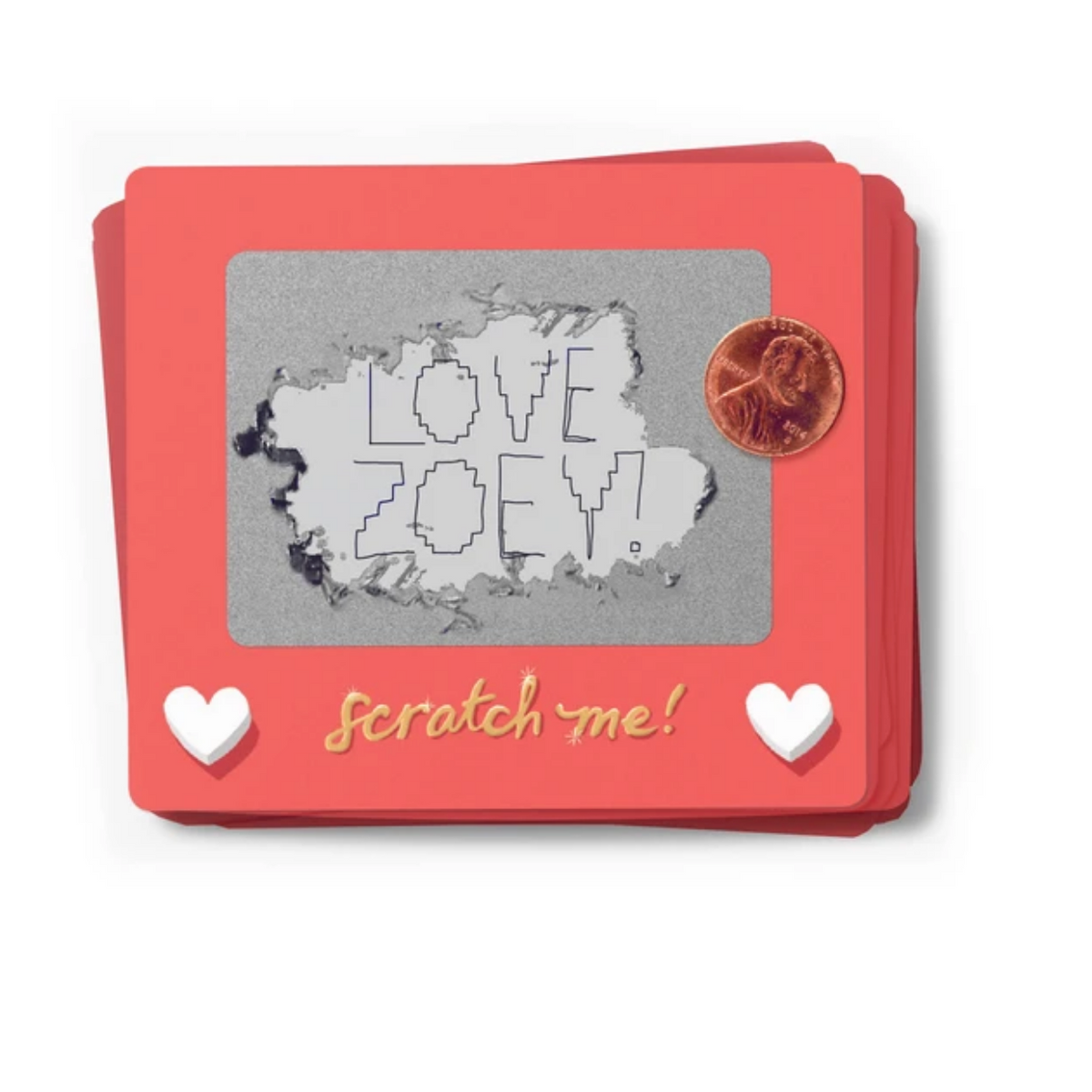 Scratch-A-Sketch Valentines and Lunchbox Notes on DLK – Design Life Kids