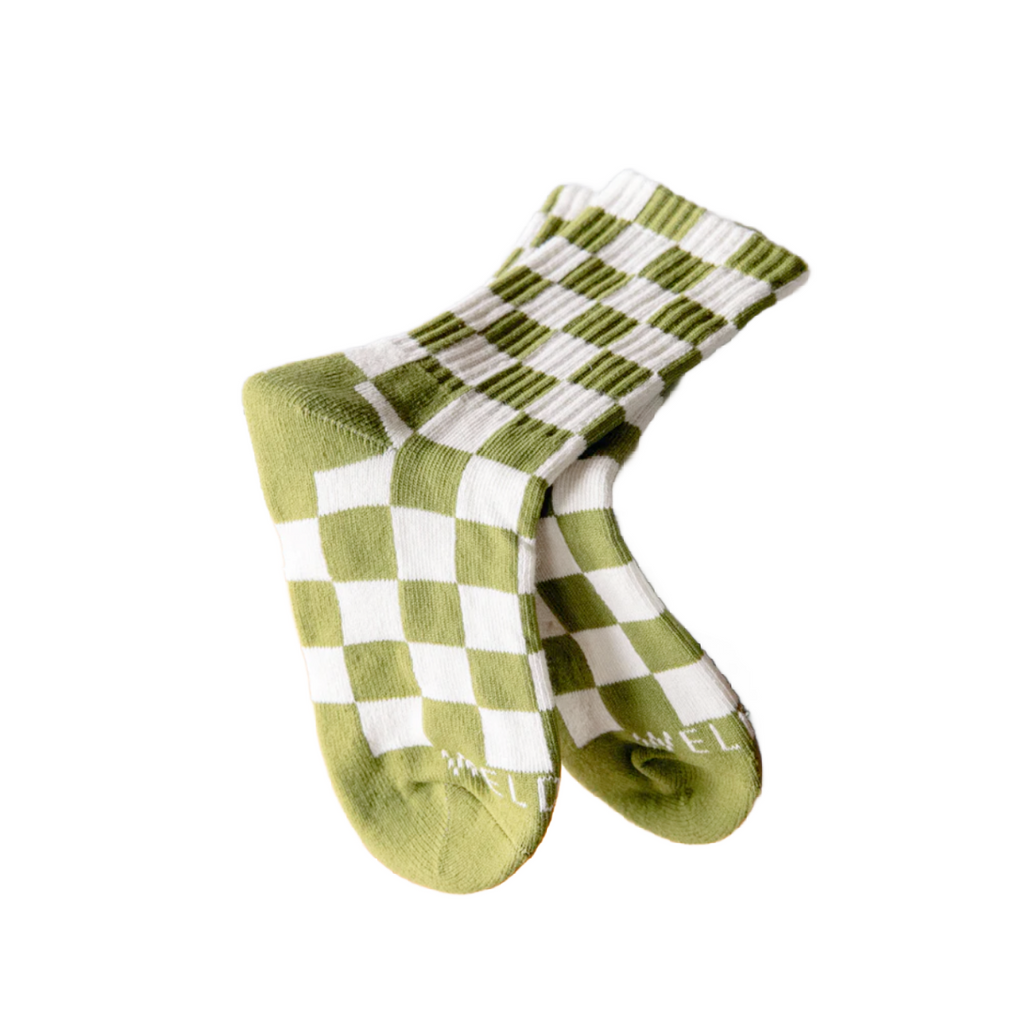 Adult Checkboard Socks on Design Life Kids