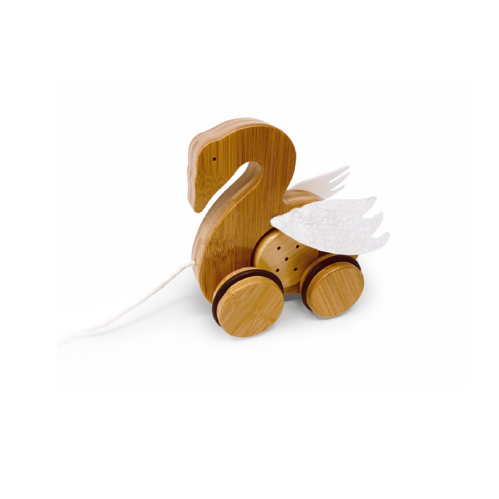 Push & Pull Wooden Swan on DLK – Design Life Kids