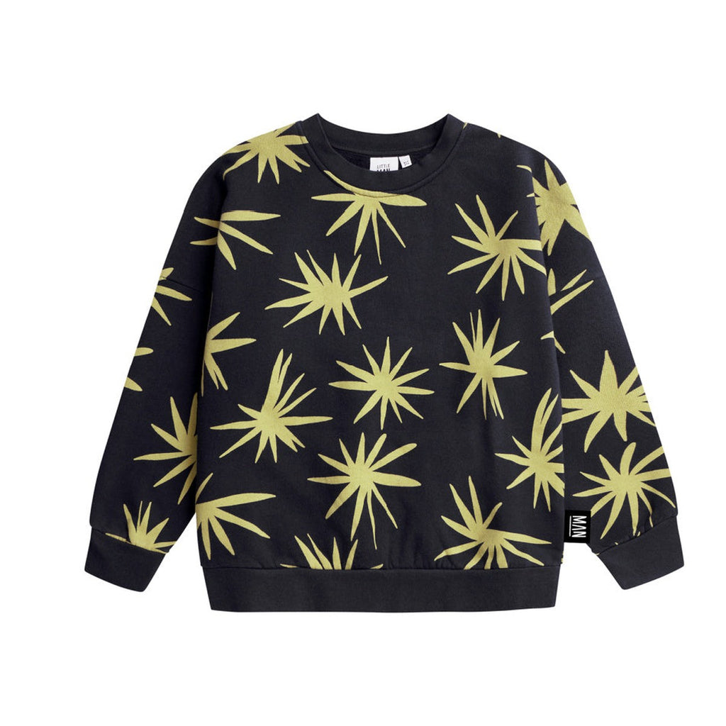 Little Man Happy Stars Sweatshirt for kids at DLK – Design Life Kids