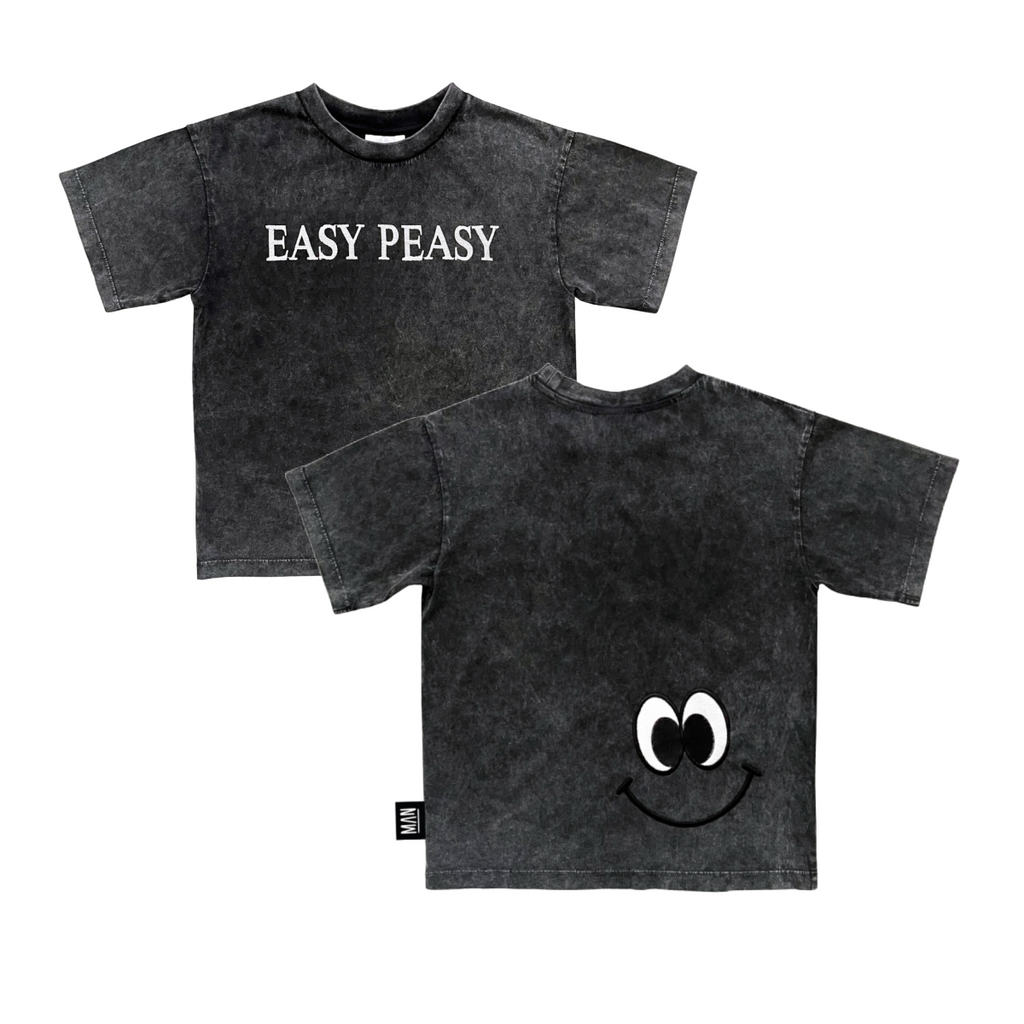 Little Man Happy Easy Peasy Skate T-Shirt for kids at DLK – Design Life ...