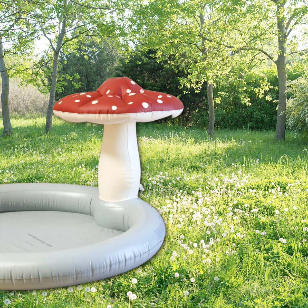 Kids Favorite Mushroom Sprinkler Pool on Design Life Kids