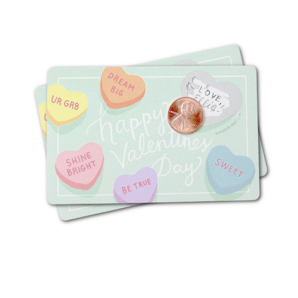 Scratch-A-Heart Valentines on DLK – Design Life Kids