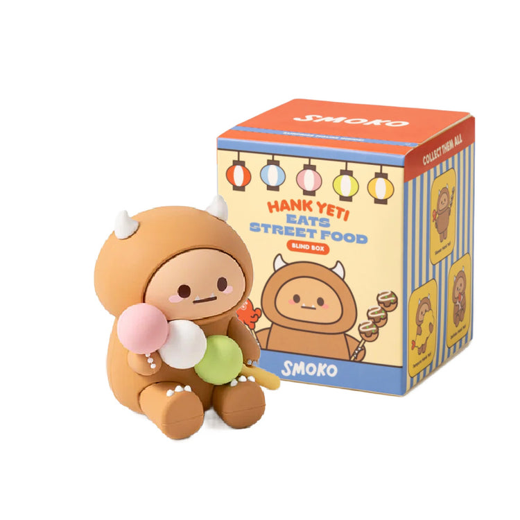 Hank Yeti Street Food Blind Box Figures at Design Life Kids