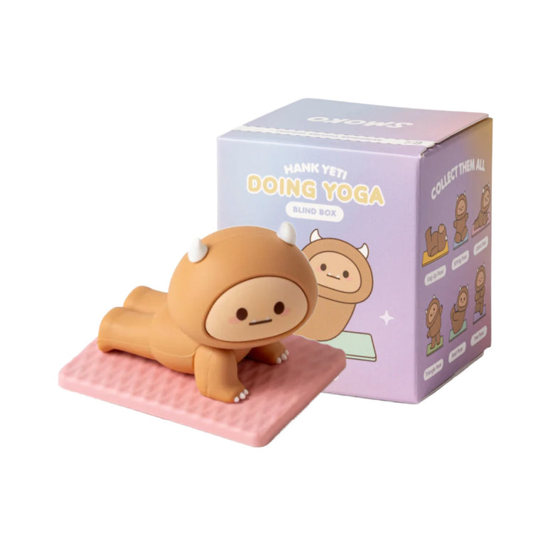 Smoko Hank Yeti Yoga Blind Box Figure at Design Life Kids