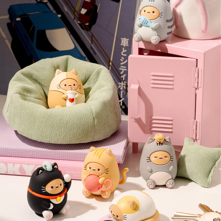 Smoko Tayto Chubby Cats Blind Box Figure at Design Life Kids