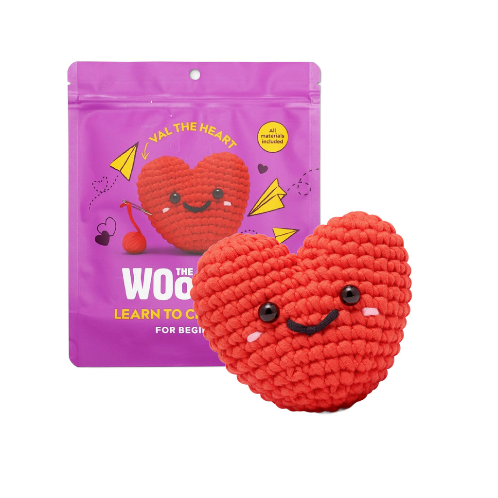 Wobbles Crochet Kit - Val the Heart on DLK – Design Life Kids
