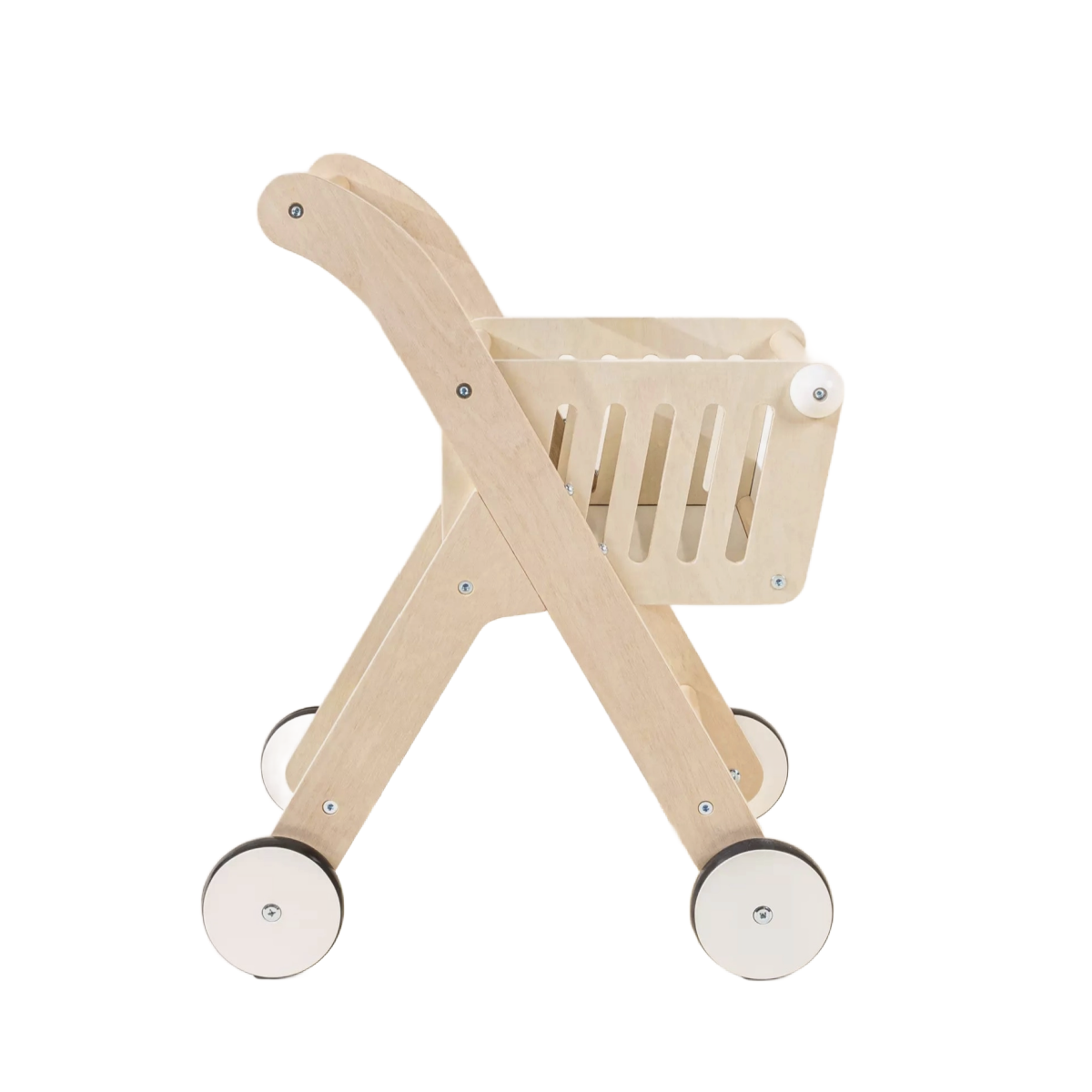 Wooden Toy Shopping Cart on Design Life Kids