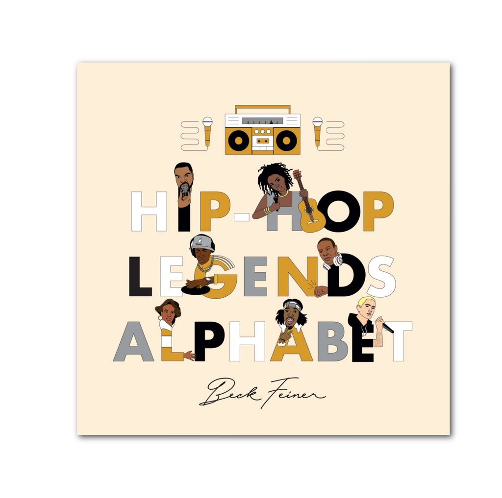 Hip Hop Legends Alphabet Book for kids and adults – Design Life Kids