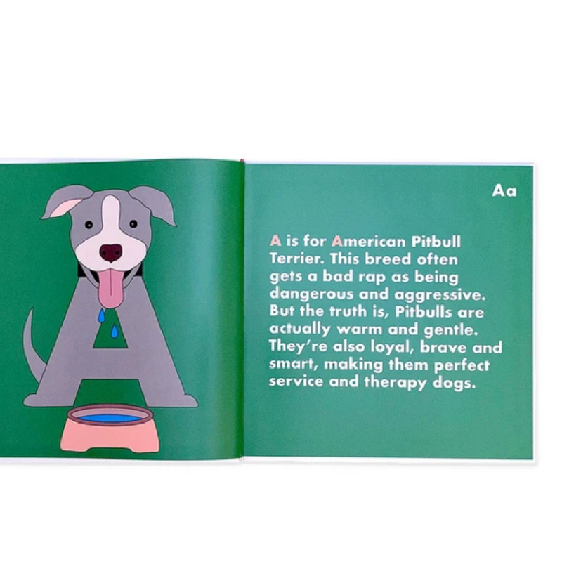 Dog Alphabet Book for kids at DLK – Design Life Kids