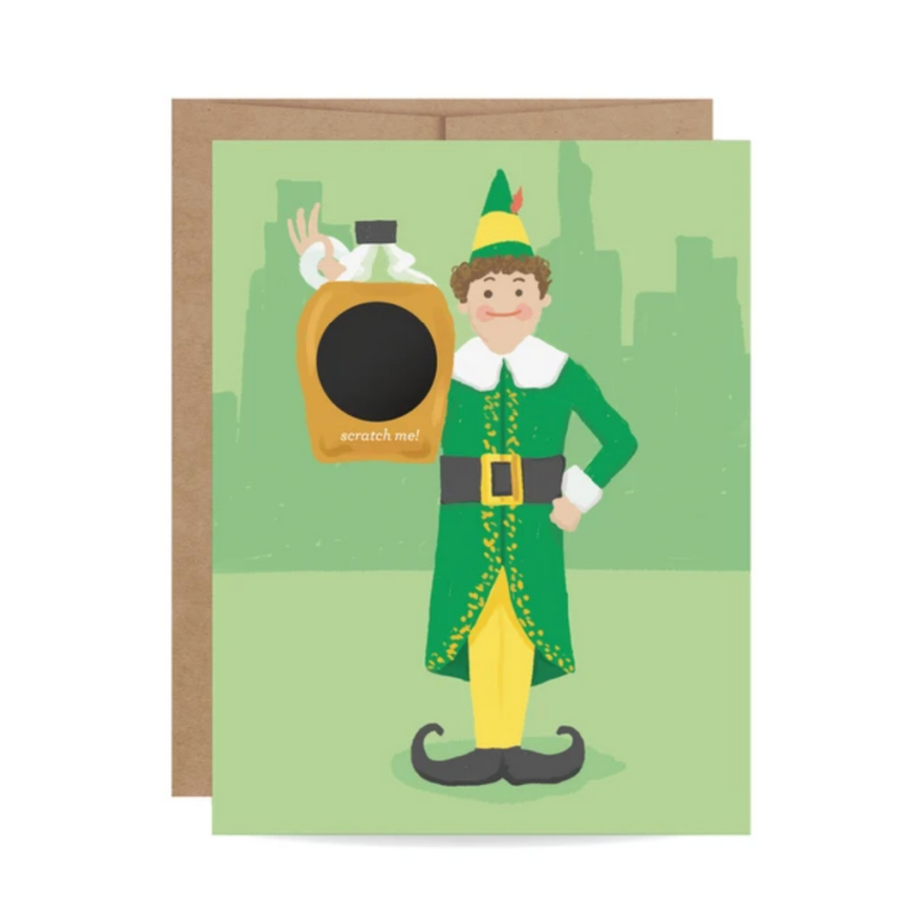 Buddy the Elf Christmas Scratch Off Card at DLK – Design Life Kids