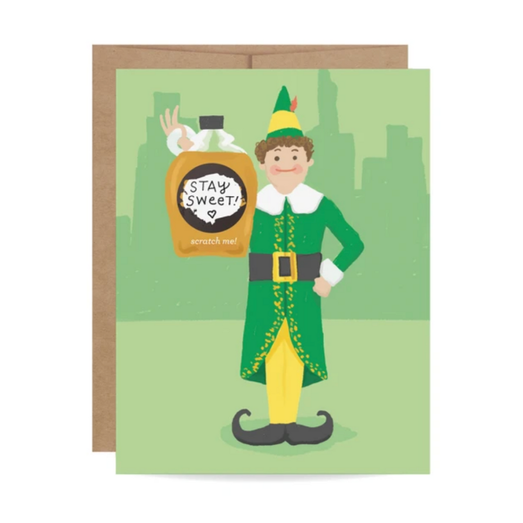 Buddy the Elf Christmas Scratch Off Card at DLK – Design Life Kids