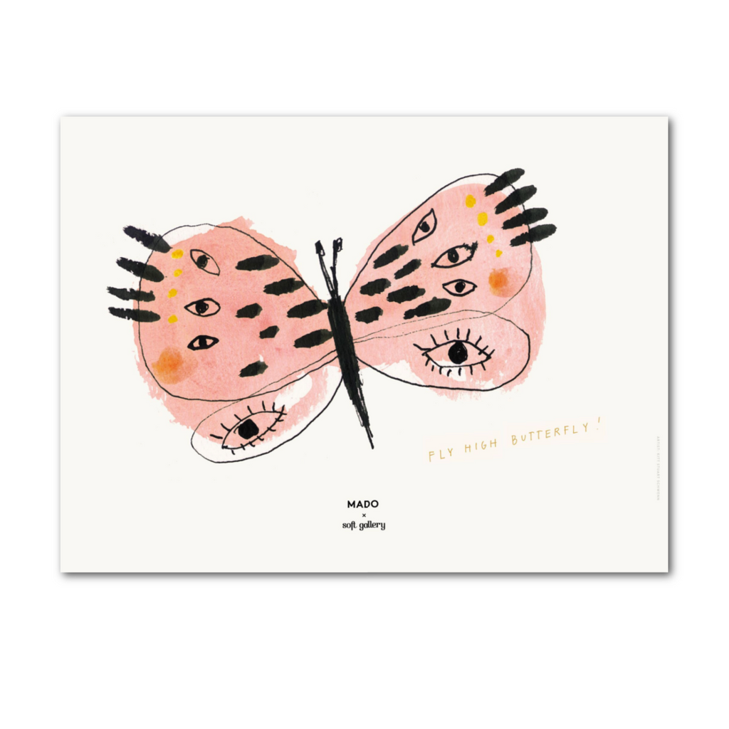 Fly High Butterfly Print – Design Life Kids