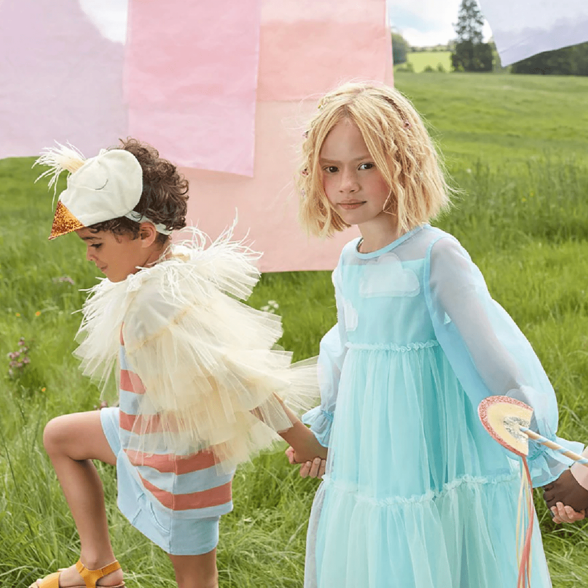Beautiful Dress Up, Pretend Play Cloud Dress Set for kids on DLK ...