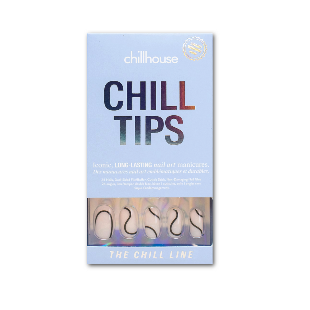 Chillhouse Chill Tips The Chill Line Modern Press On Nails – Design ...