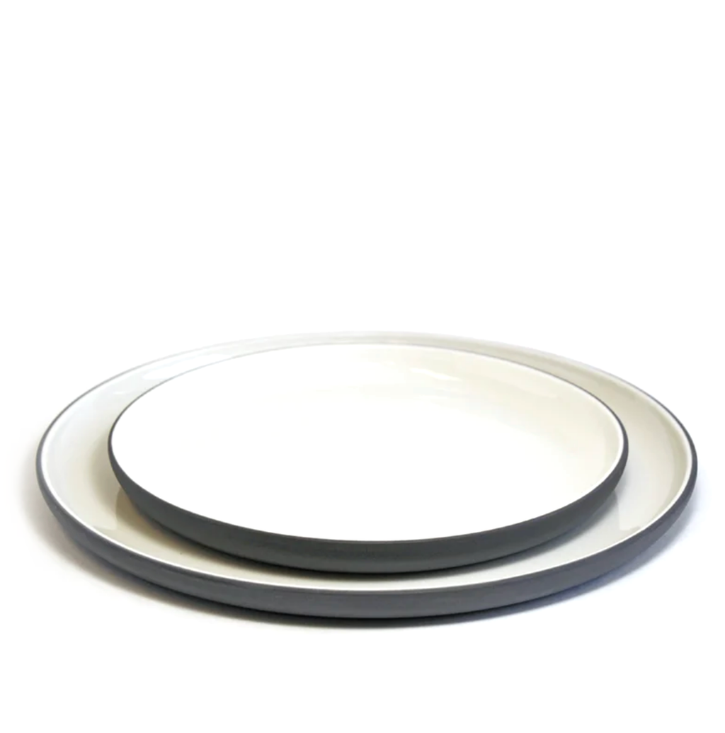 Grey Foundation Plate Set – Design Life Kids