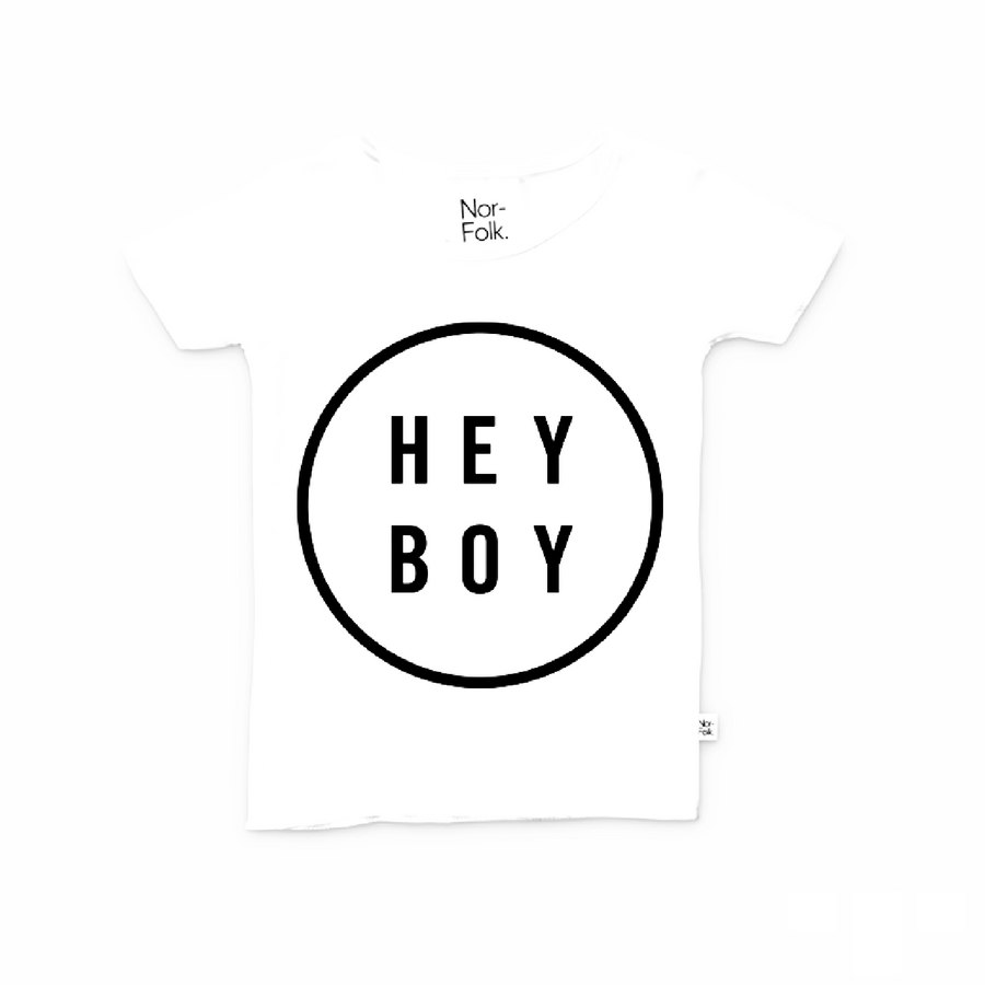 Hey Boy Tee – Design Life Kids