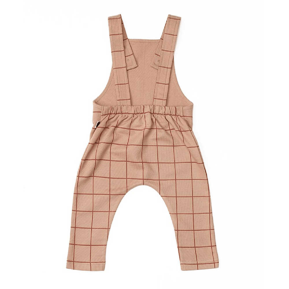 Organic baby overalls at Design Life Kids