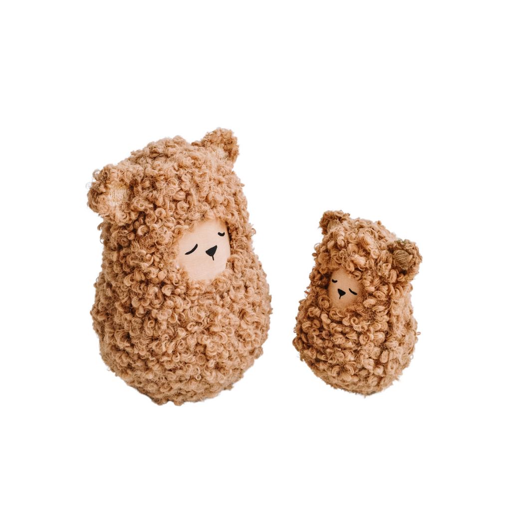 Handmade Musical Roly Poly Bear on Design Life Kids