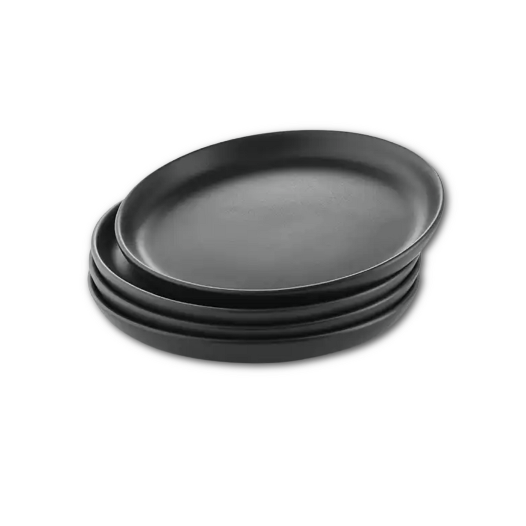 Matte Black Nordic Plate Set – Design Life Kids