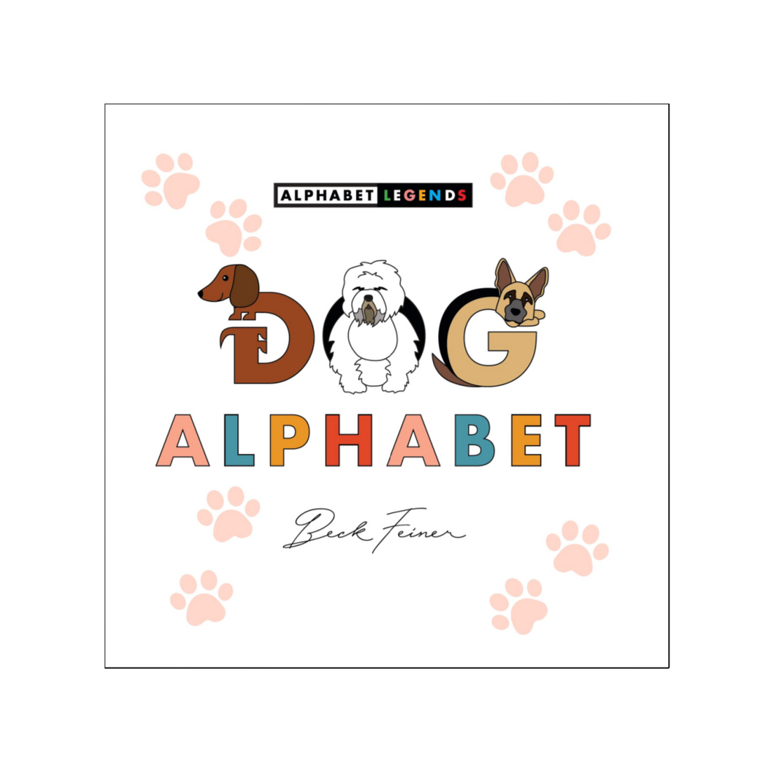 Dog Alphabet Book for kids at DLK – Design Life Kids