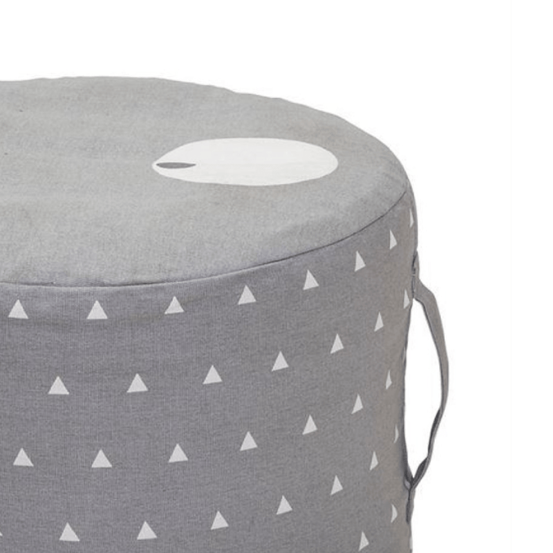 Eyes & Triangles Pouf Ottoman. Shop kids home decor and toys – Design ...