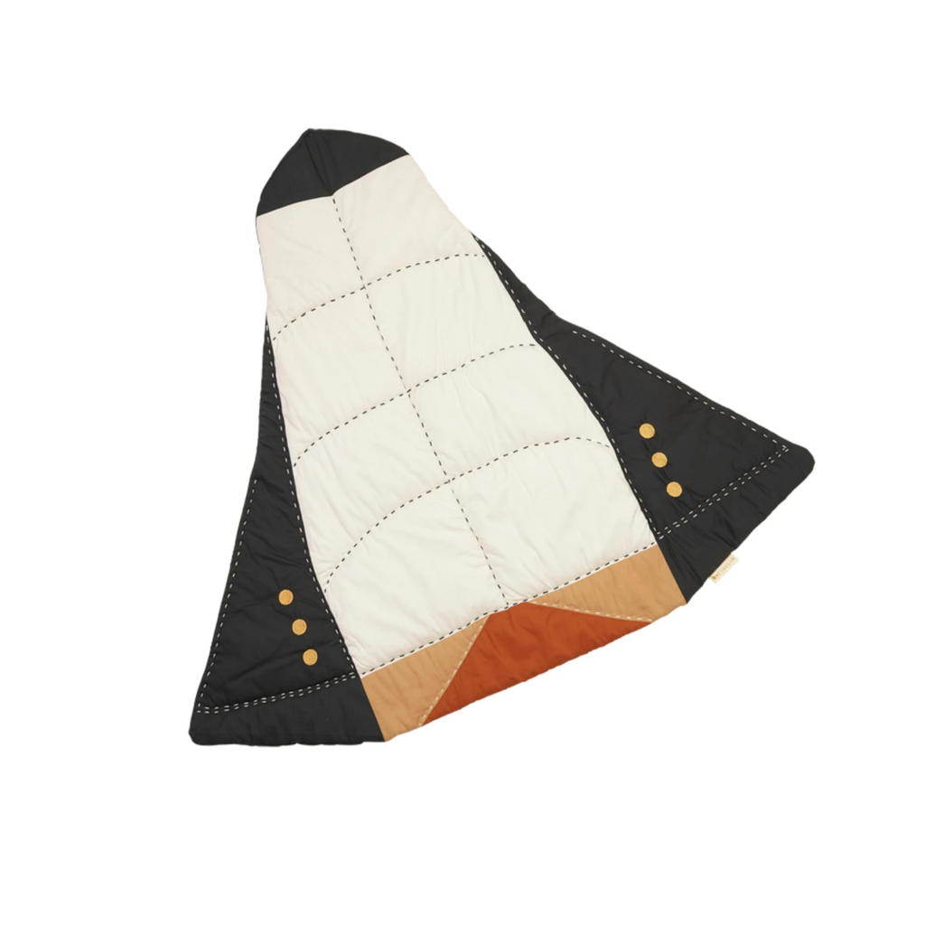 Quilted Space Shuttle Blanket for babies on DLK – Design Life Kids