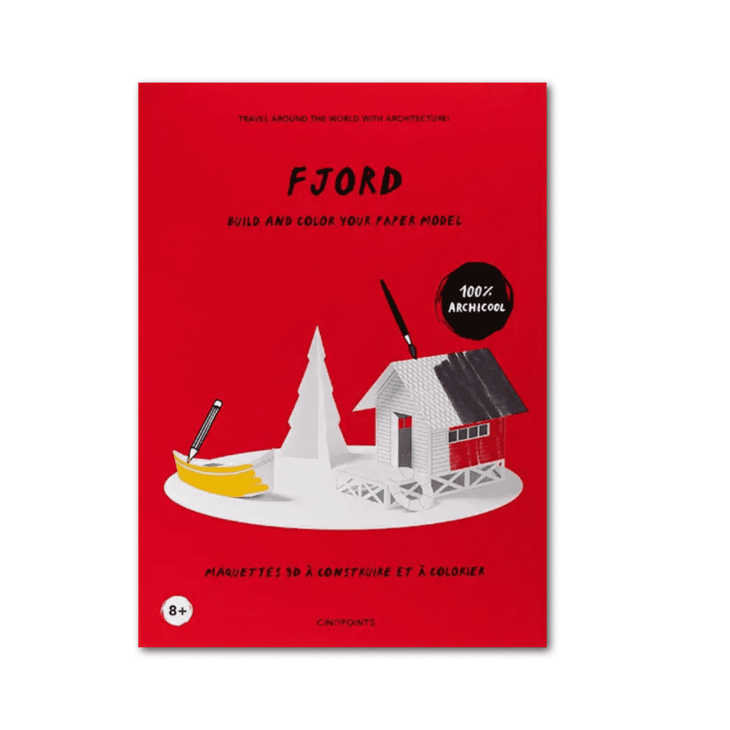 Cinqpoints Fjord Paper Model Kit – Design Life Kids