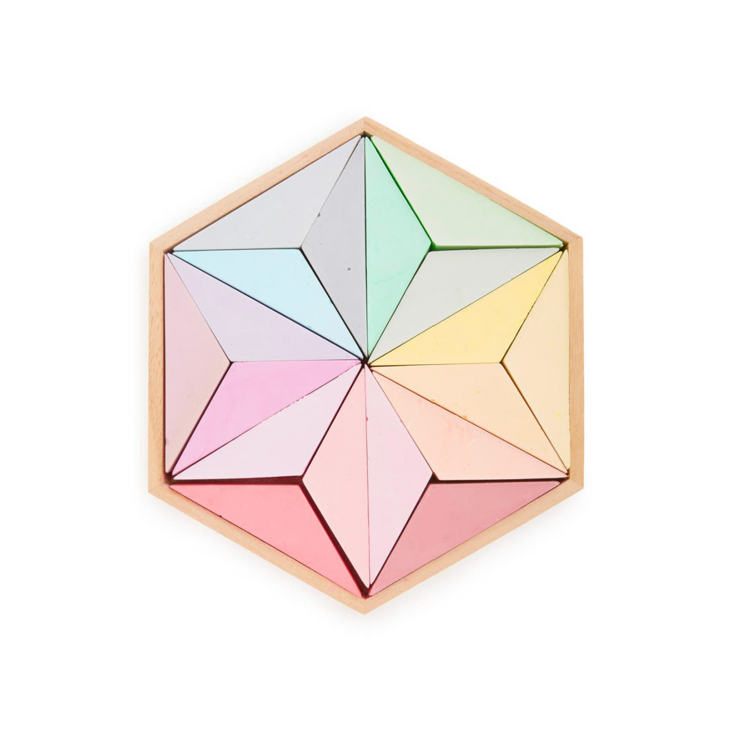 Geometric Full Spectrum Chalk Set – Design Life Kids