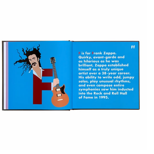 Alphabet Legends Book - Guitar – Design Life Kids