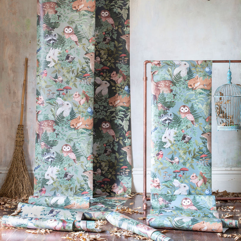 Fleur Harris In The Woods Wallpaper Collection – Design Life Kids