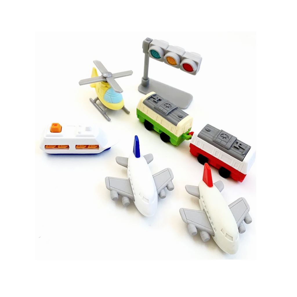 Iwako Japanese Motor Vehicle Eraser Set – Design Life Kids